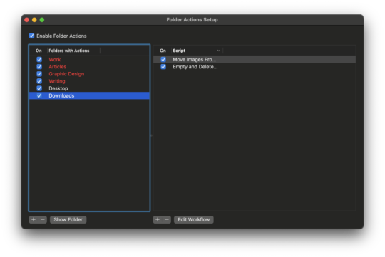 How To Fix Automator Folder Actions Not Working - DoraemonJ's Library How To Fix Automator Folder Actions Not Working - DoraemonJ's Library